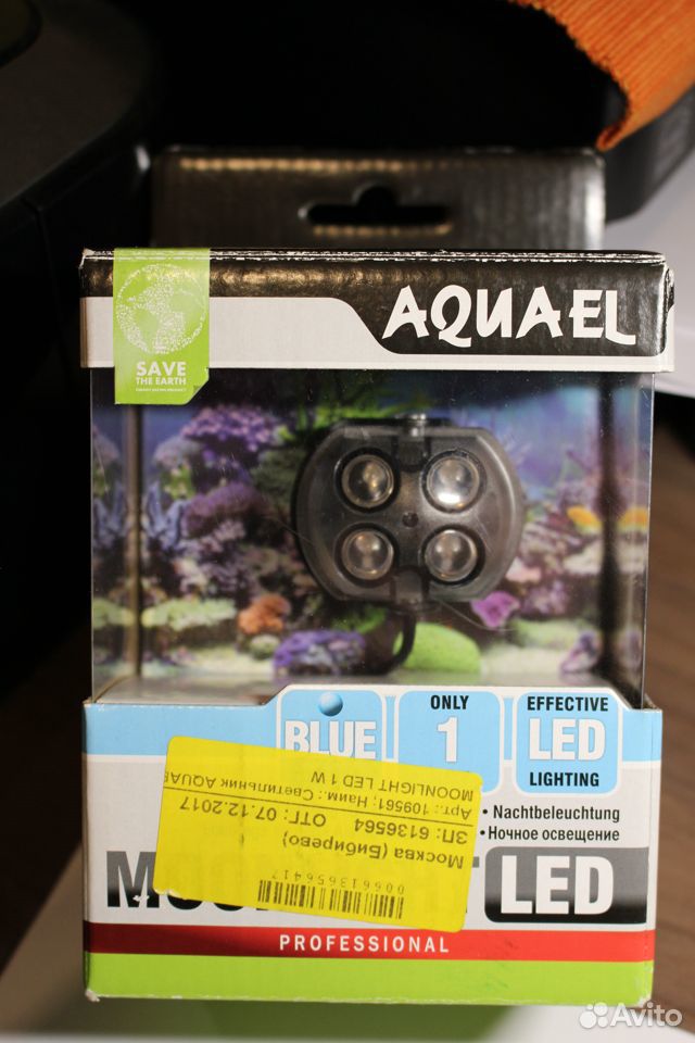 Светильник подводный, ночной Aquael moonlight LED