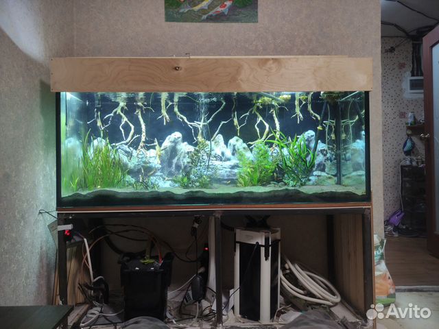 Аквариум с тумбой на 450 литров