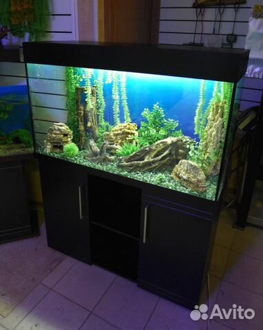 Аквариум 264л с тумбой и крышкой (комплекс)