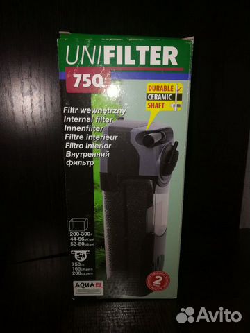 Aquael Unifilter 750 внутренний аквариумный фильтр
