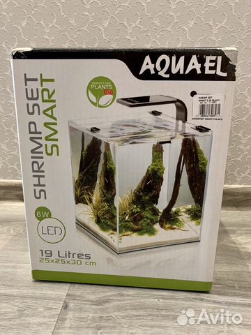 Аквариум Aquael Shrimp Set Smart Plant II (19 л.)