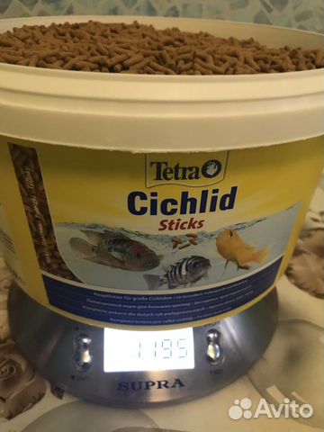 Tetra cichlid sticks