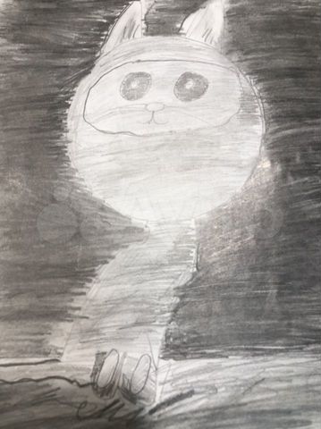 Котёнок гав рисунок